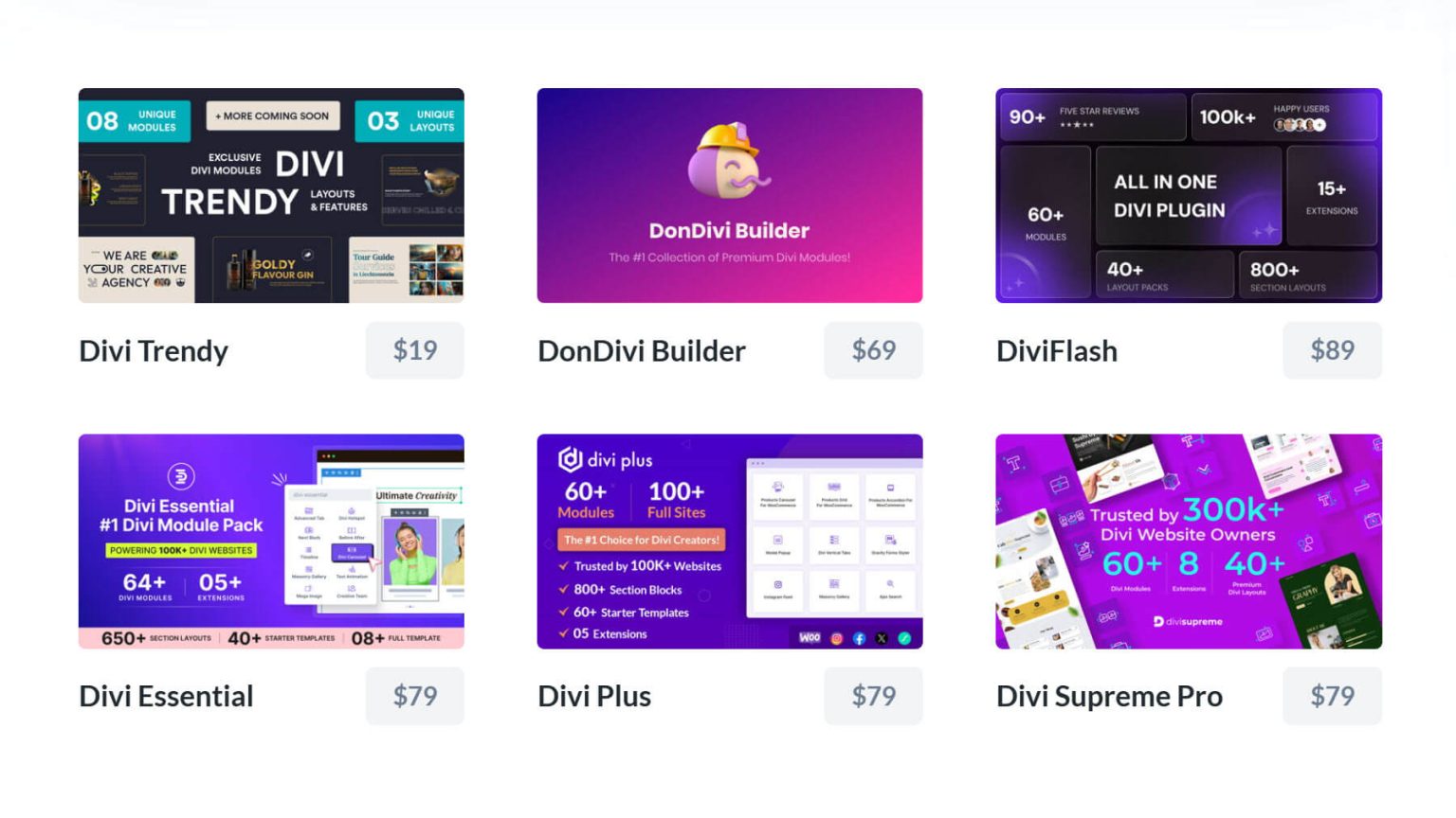 🎁 Unlock 260+ Divi Modules, 19,000+ Layouts and Unique Features
