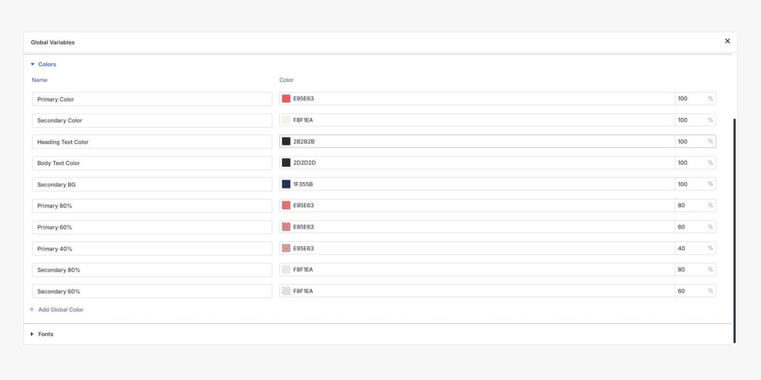 Using Design Variables With Presets In Divi 5