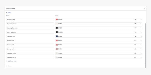 Using Design Variables With Presets In Divi 5