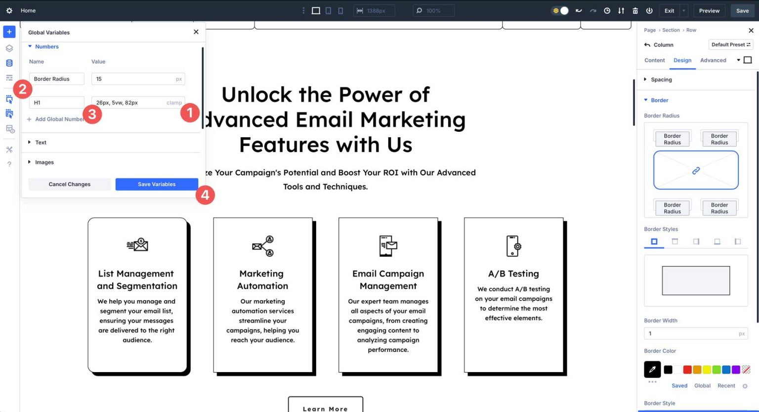 Everything You Need To Know Design Variables In Divi 5