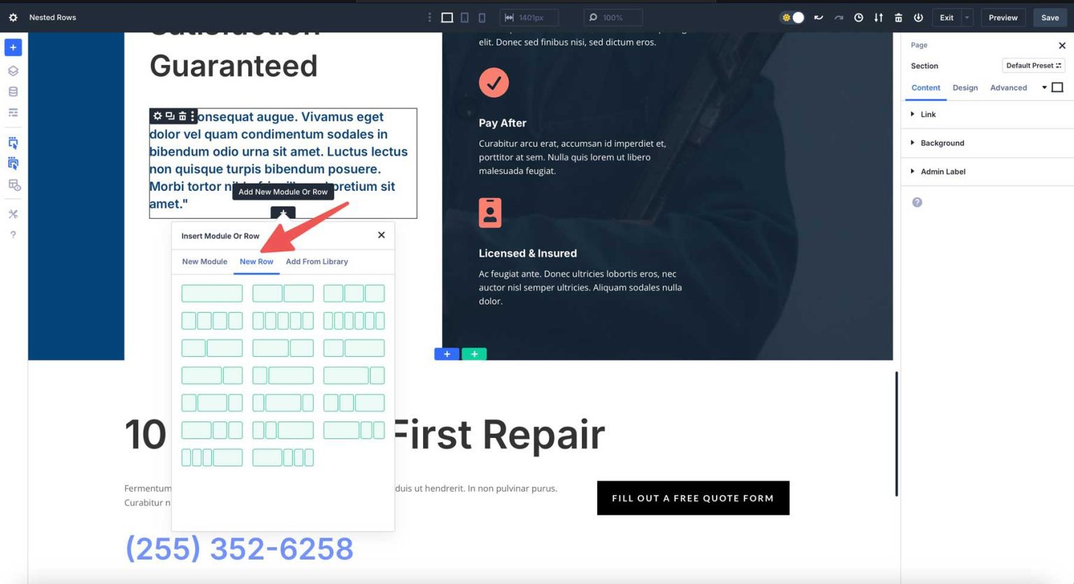 10 Creative Nested Row Structures You Can Build In Divi 5