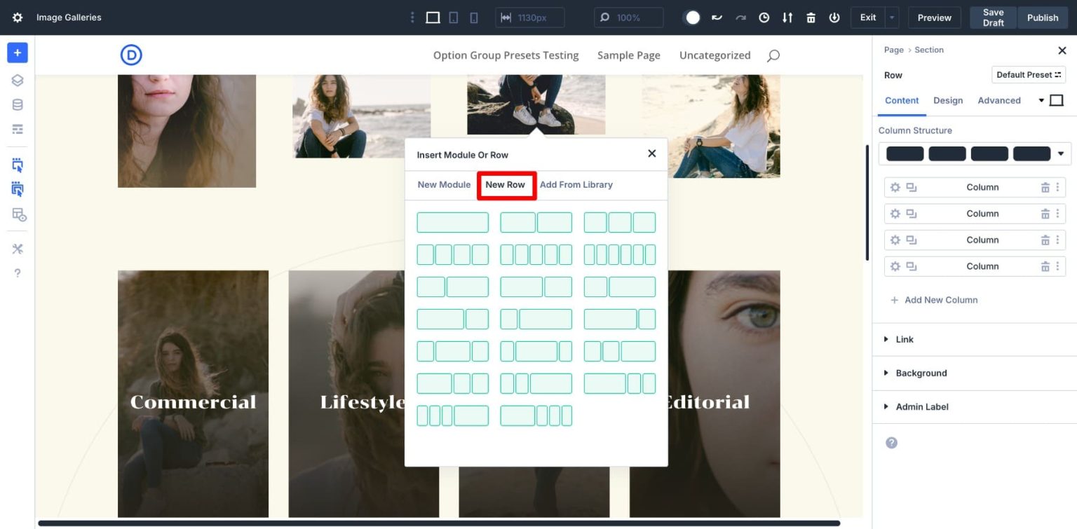 6 New Image Galleries Built With Divi 5's Nested Rows (Free Download)