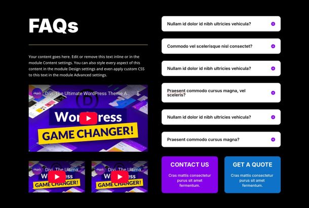 10 Grid Layouts Made With Divi 5's Nested Rows (Free Download)