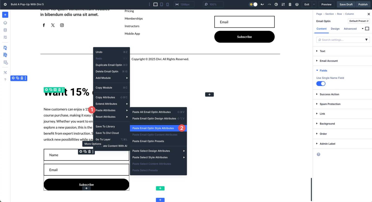 How To Build A Pop-Up With Divi 5's Interactions (Free Download)