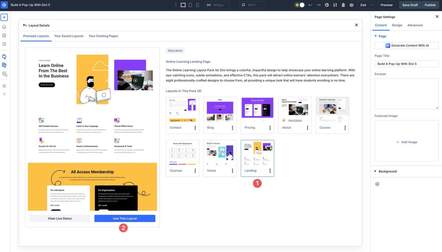 How To Build A Pop-Up With Divi 5's Interactions (Free Download)