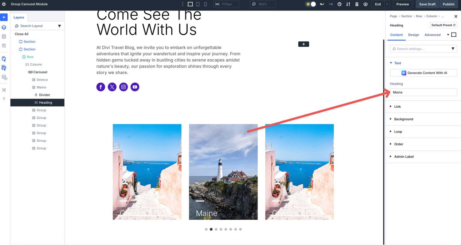 Everything You Need To Know About Divi 5's Group Carousel Module