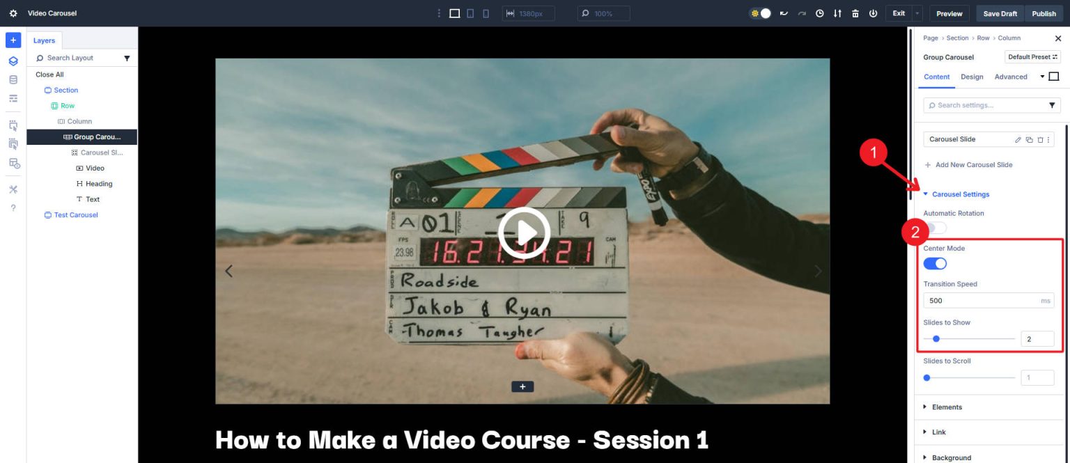 How To Build A Video Carousel In Divi 5