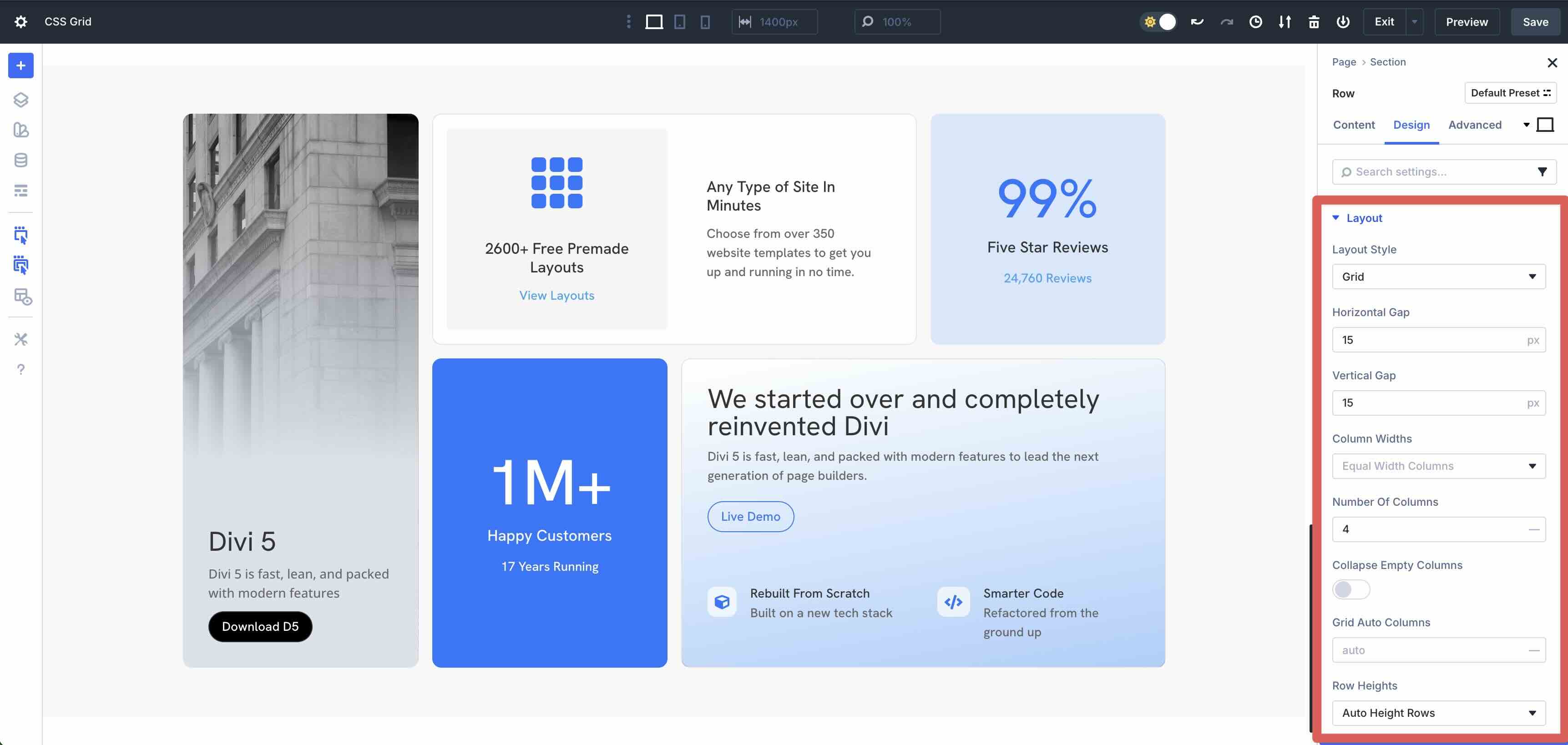 Mastering Column & Row Grid Parameters In Divi 5