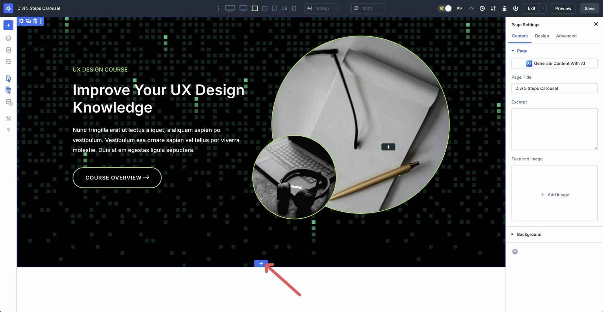 How To Build A Steps Carousel With Divi 5
