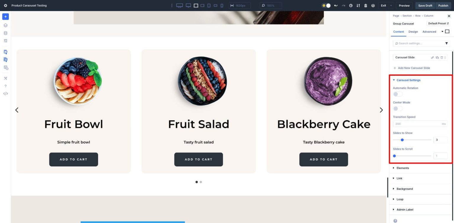 How To Build A Product Carousel Loop In Divi 5