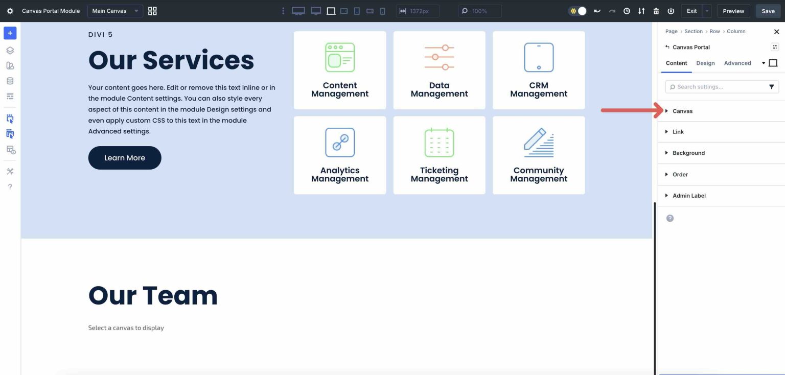 Everything You Need To Know About The Canvas Portal Module In Divi 5