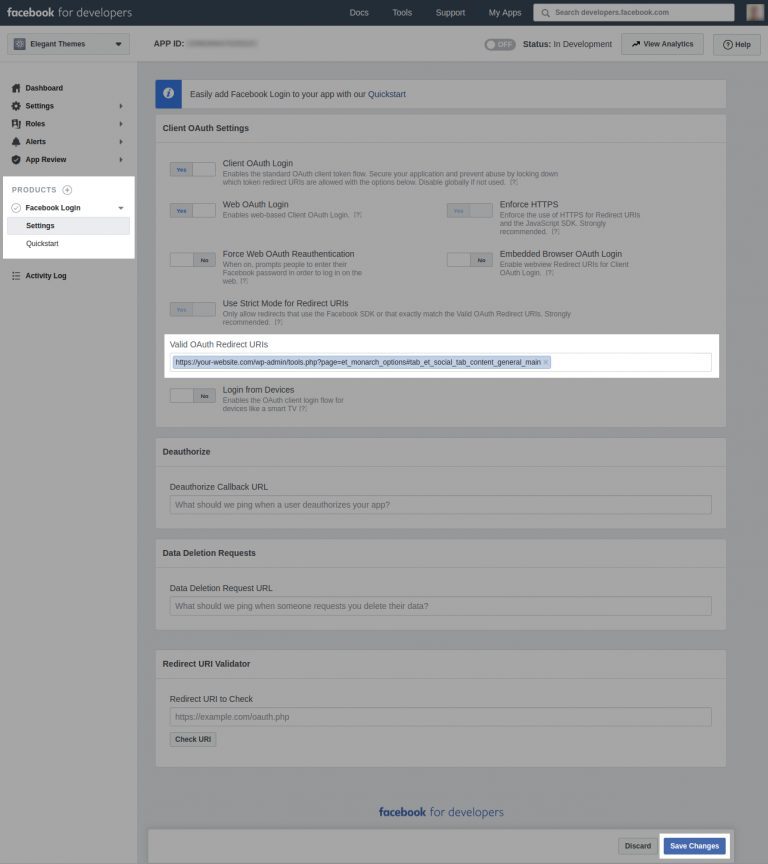 Using Network API’s In Monarch | Elegant Themes Documentation