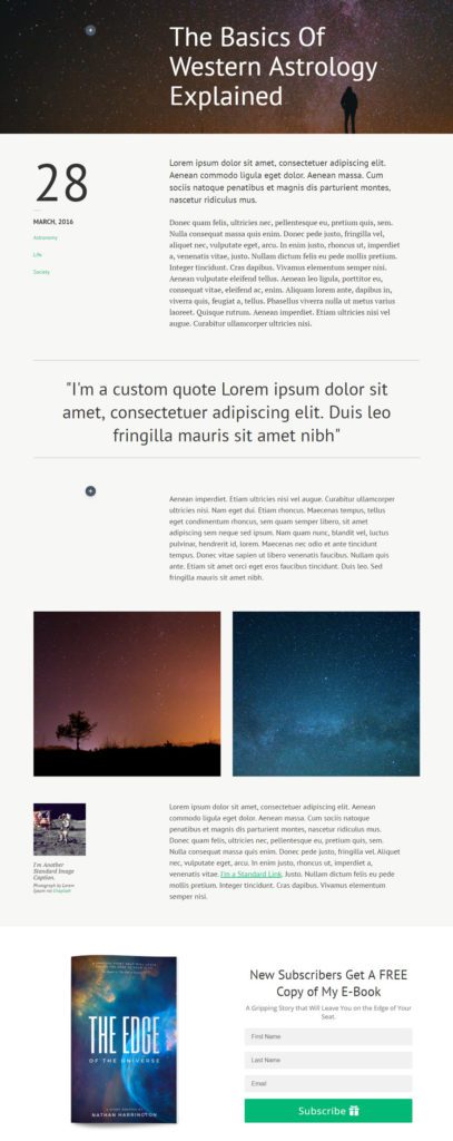 The Divi Email Optin Module Elegant Themes Documentation