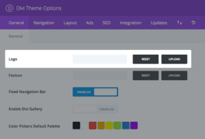 Adding A Custom Logo Image In Divi | Elegant Themes Documentation