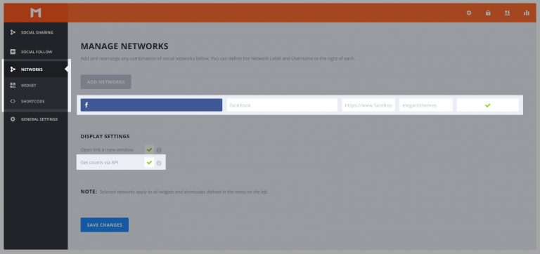 Using Network API’s In Monarch | Elegant Themes Documentation