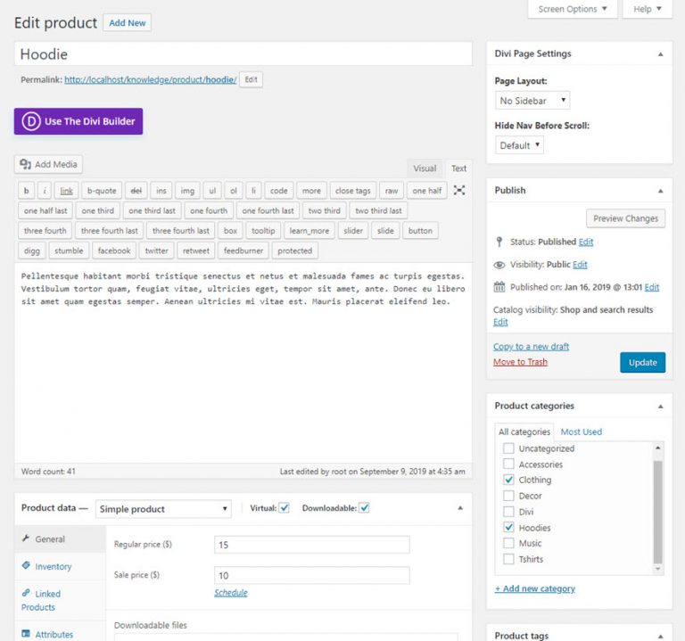 Divi WooCommerce Modules | Elegant Themes Documentation