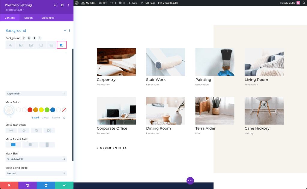 The Divi Portfolio Module | Elegant Themes Documentation