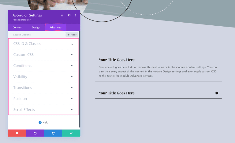 The Divi Accordion Module | Elegant Themes Documentation