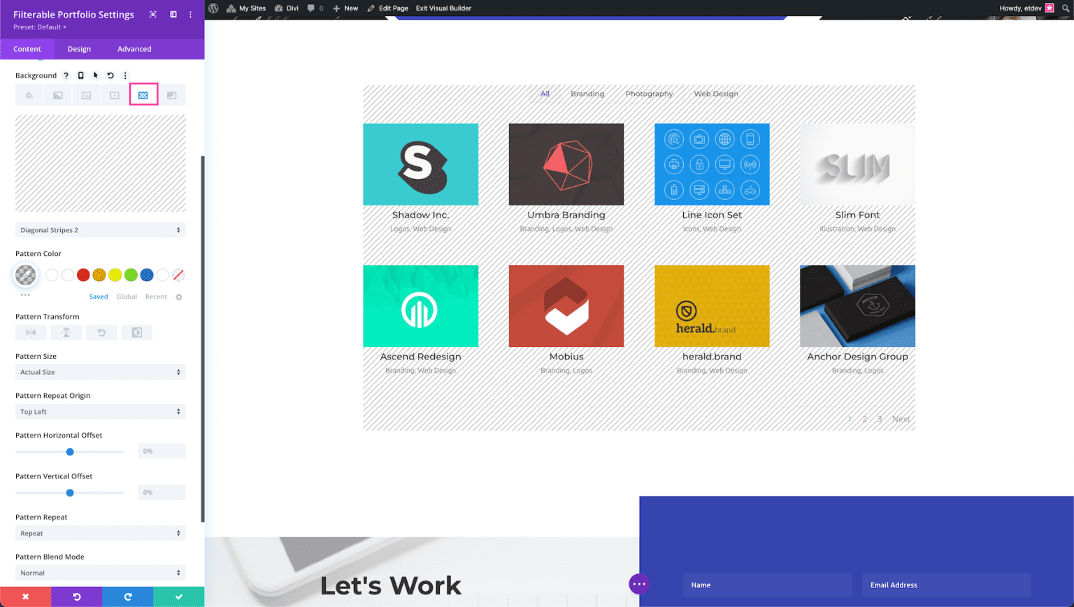The Divi Filterable Portfolio Module | Elegant Themes Documentation