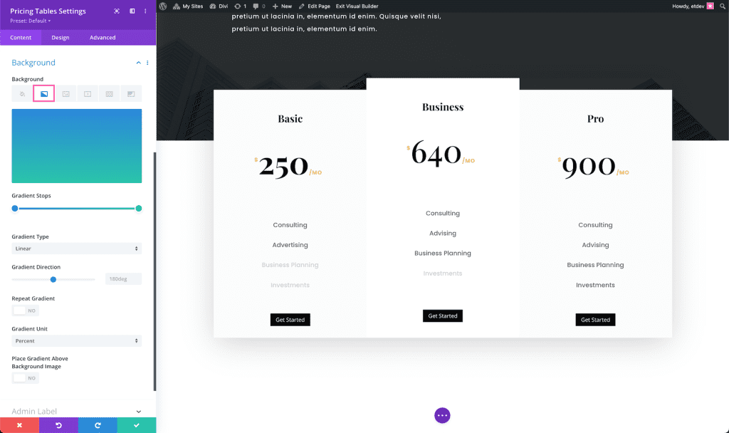The Divi Pricing Tables Module | Elegant Themes Documentation