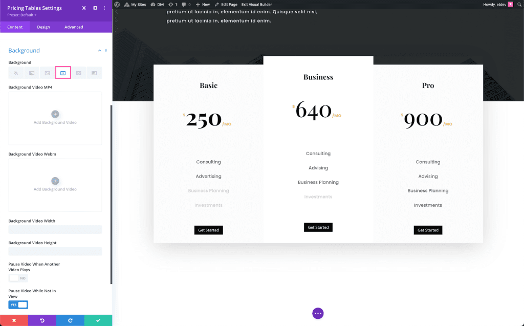 The Divi Pricing Tables Module | Elegant Themes Documentation