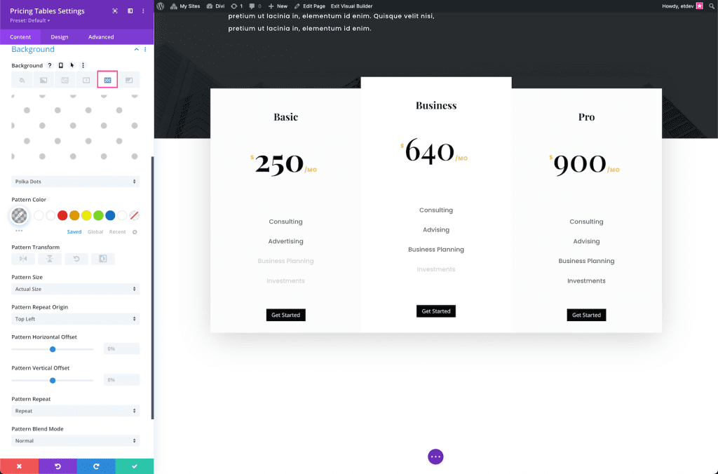 The Divi Pricing Tables Module | Elegant Themes Documentation