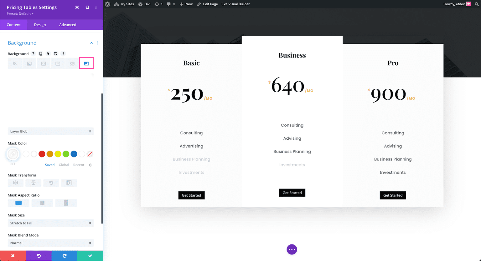 The Divi Pricing Tables Module | Elegant Themes Documentation