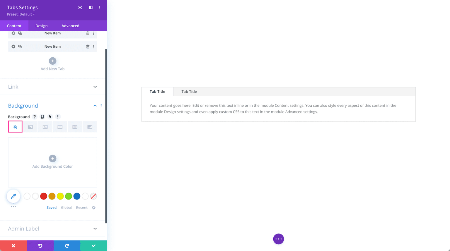 The Divi Tabs Module | Elegant Themes Documentation