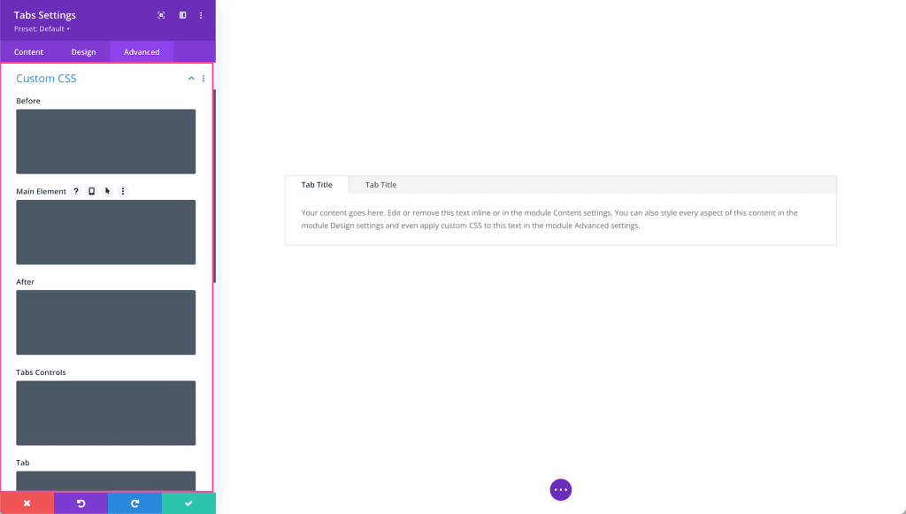 The Divi Tabs Module | Elegant Themes Documentation