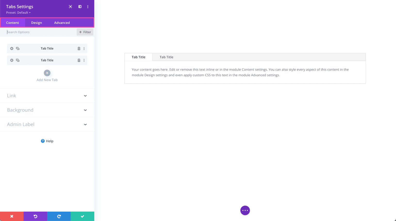 The Divi Tabs Module | Elegant Themes Documentation