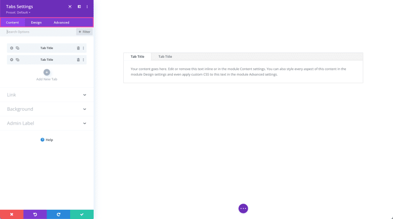The Divi Tabs Module | Elegant Themes Documentation