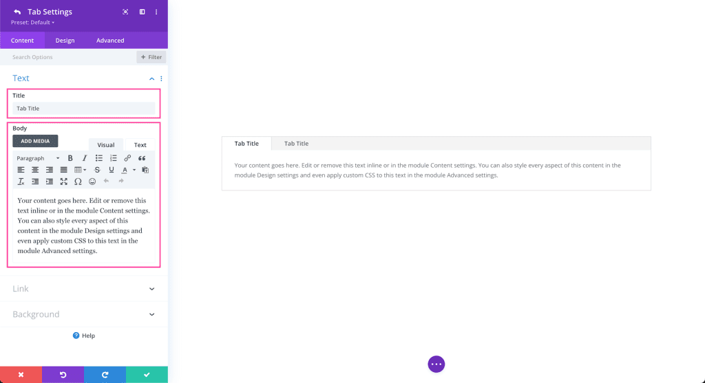 The Divi Tabs Module | Elegant Themes Documentation