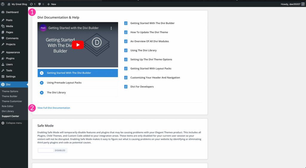 Using The Divi Support Center Elegant Themes Documentation