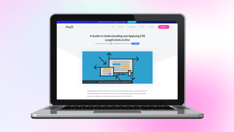 Using Divi Sizing Options Elegant Themes Documentation