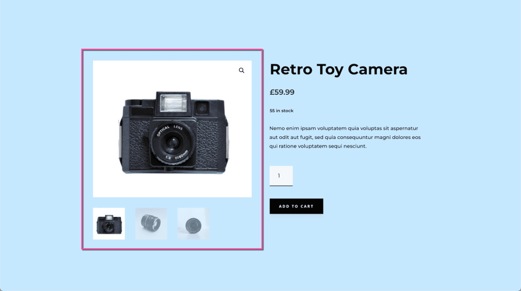 The Divi Woo Product Images Module Elegant Themes Documentation