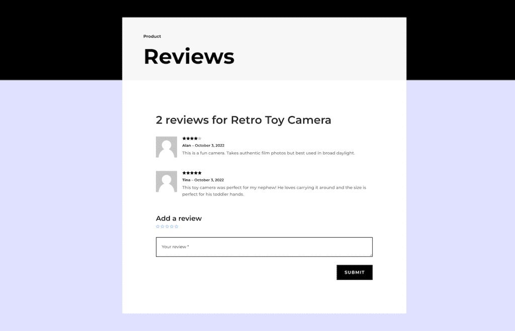 The Divi Woo Product Reviews Module | Elegant Themes Documentation