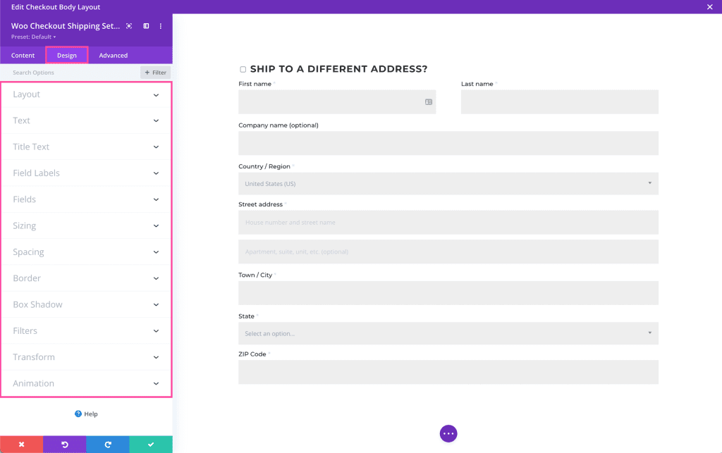 The Divi Woo Checkout Shipping Module Elegant Themes Documentation