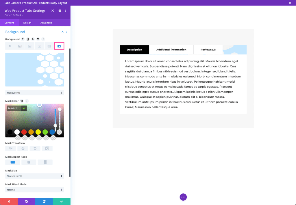 The Divi Woo Product Tabs Module | Elegant Themes Documentation The Divi Woo Product Tabs Module | Elegant Themes Documentation