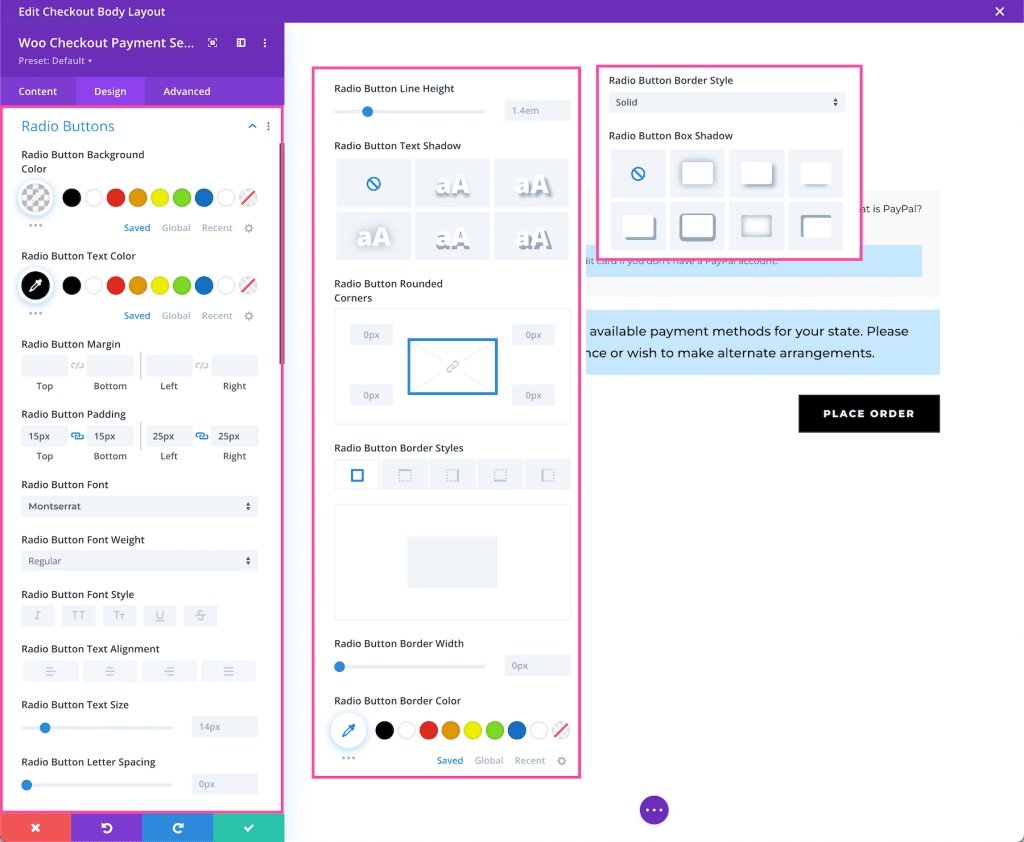 The Divi Woo Checkout Payment Module Elegant Themes Documentation