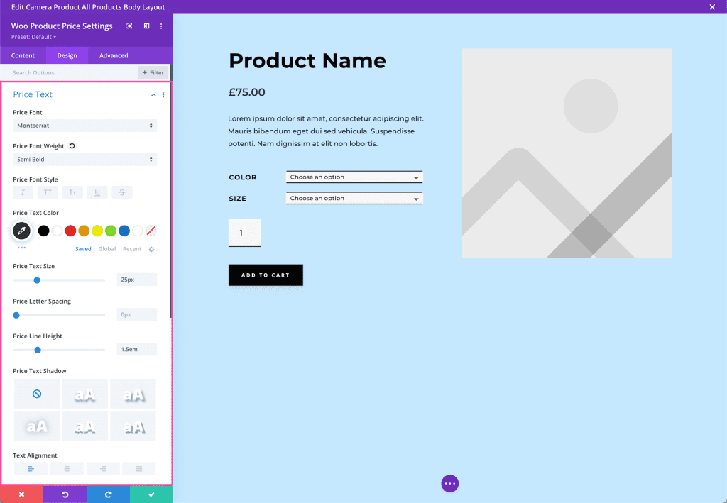 The Divi Woo Product Price Module Elegant Themes Documentation