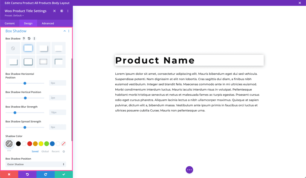 The Divi Woo Product Title Module | Elegant Themes Documentation