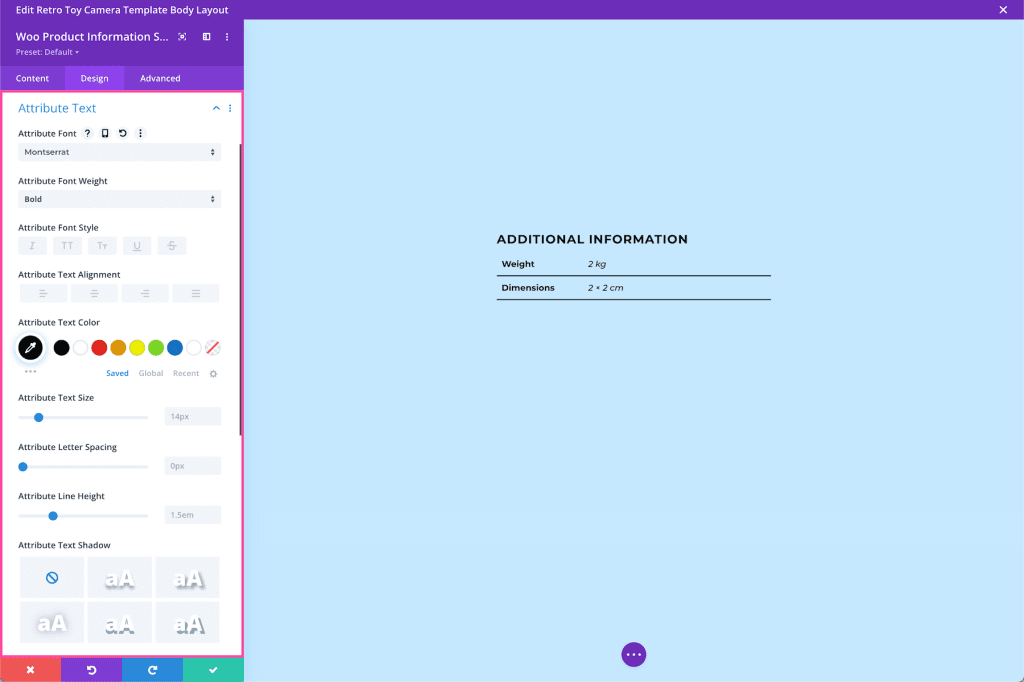 The Divi Woo Product Information Module | Elegant Themes Documentation