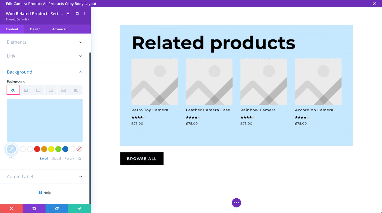 The Divi Woo Related Products Module | Elegant Themes Documentation
