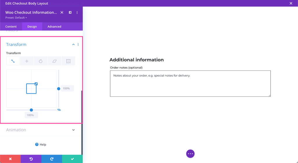The Divi Woo Checkout Information Module Elegant Themes Documentation