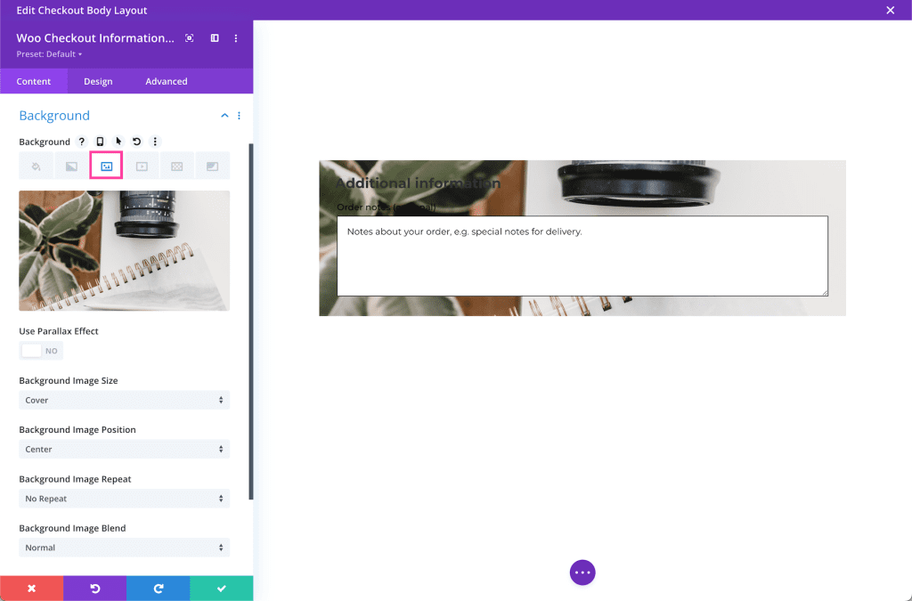 The Divi Woo Checkout Information Module Elegant Themes Documentation