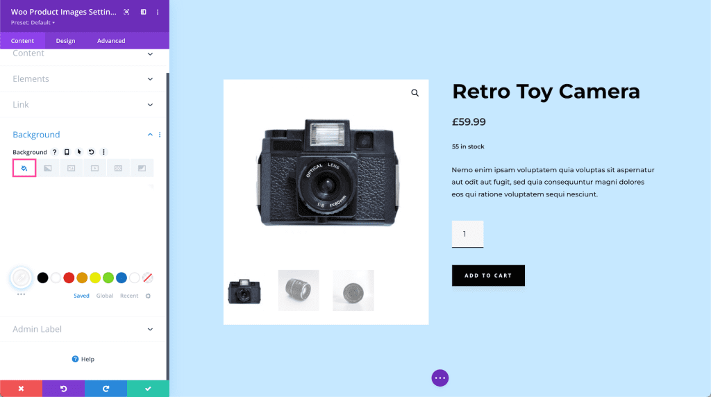 The Divi Woo Product Images Module Elegant Themes Documentation