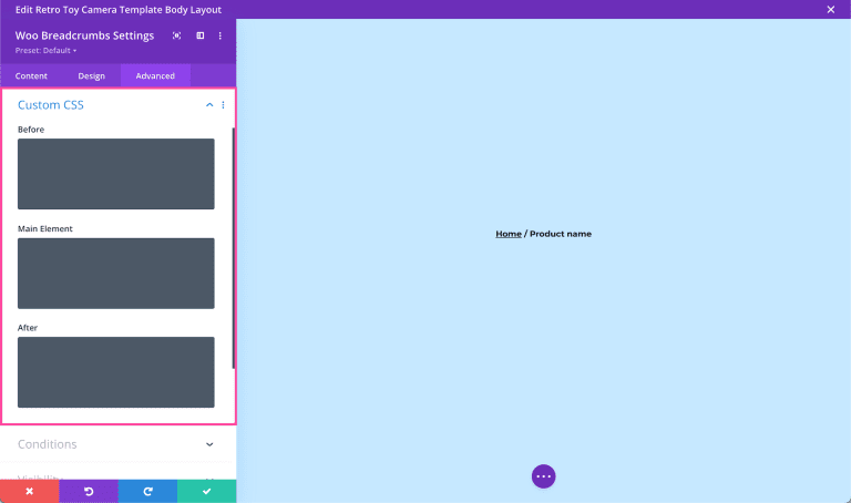The Divi Woo Breadcrumbs Module | Elegant Themes Documentation