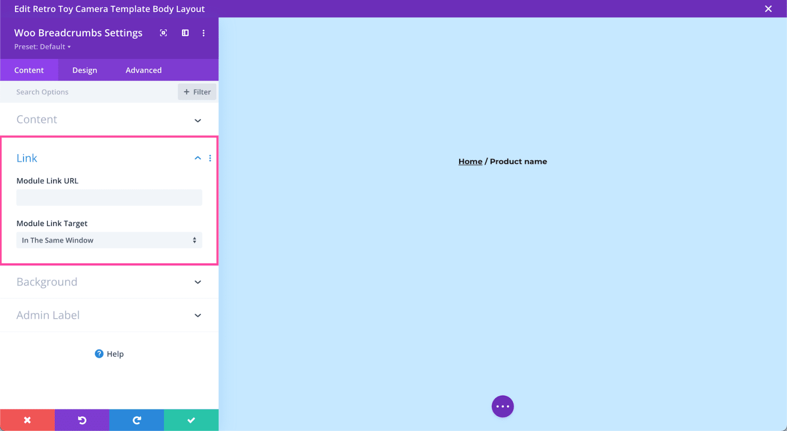 The Divi Woo Breadcrumbs Module | Elegant Themes Documentation