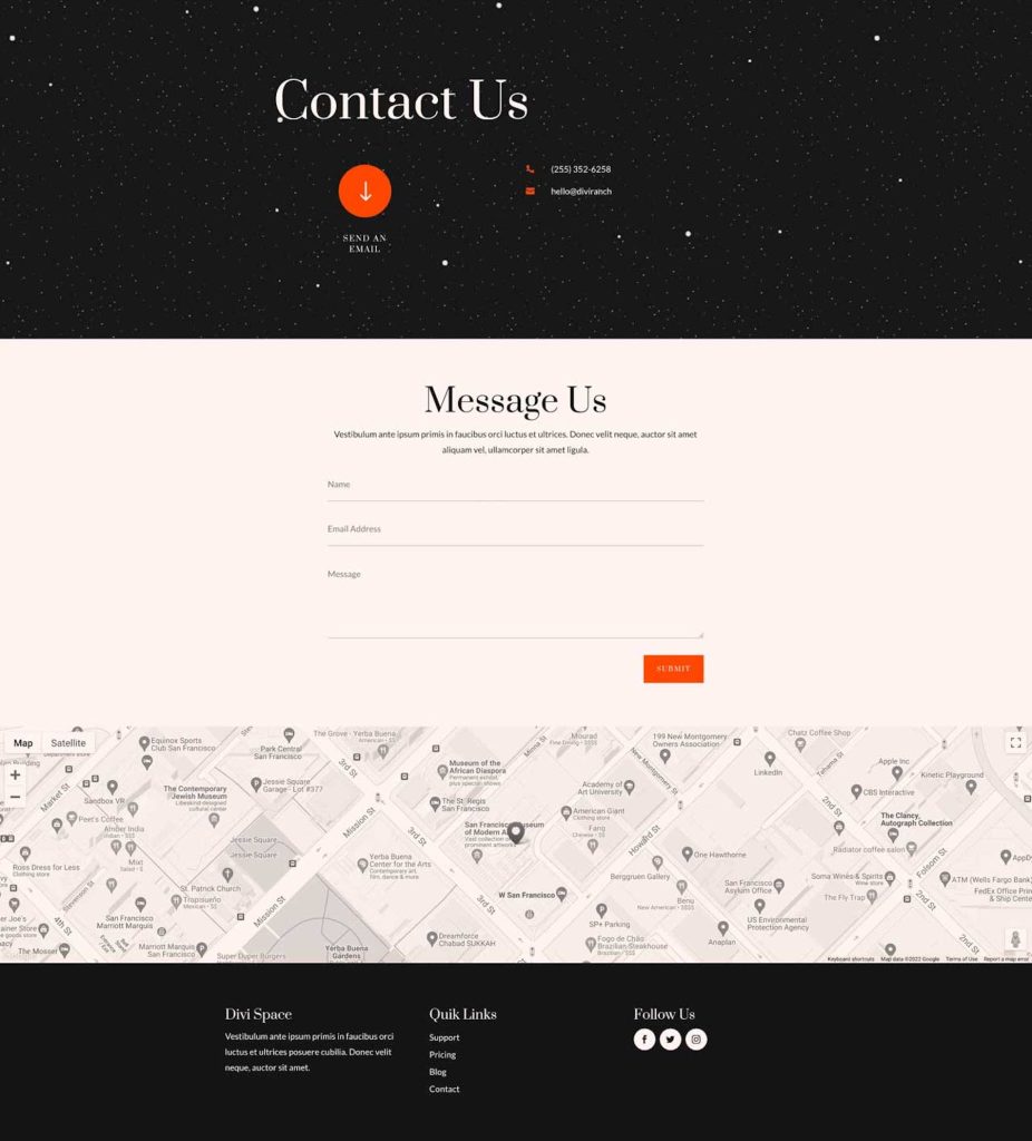 The Divi Fullwidth Map Module Elegant Themes Documentation