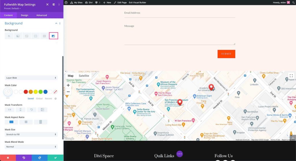 The Divi Fullwidth Map Module | Elegant Themes Documentation